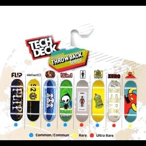 Tech Deck | Toys | Tech Deck Fingerboard Skateboard Throwback Series ...